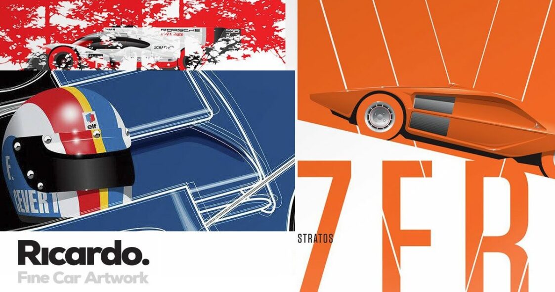 Ricardo Car Artwork | リカルド・カー・アートワーク ポスター取扱い開始のお知らせ | Motorimoda